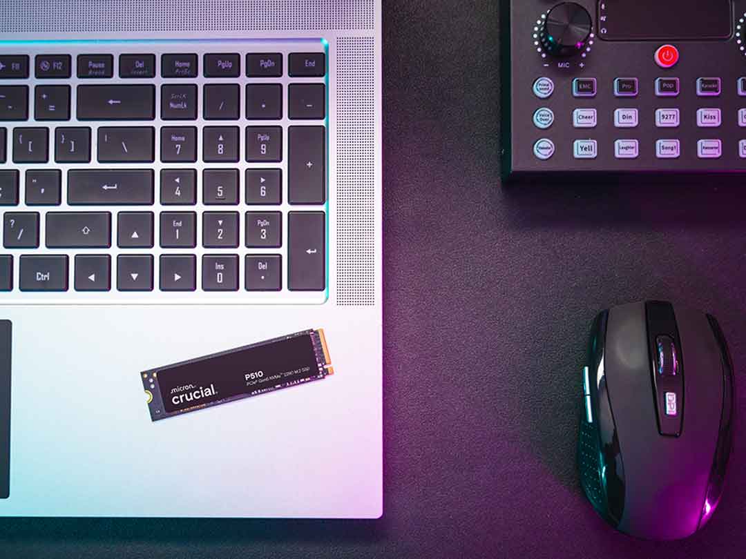 Buy 2TB Crucial P510 2280 M.2 NVMe PCIe SSD - Free UK Delivery | Mr Memory®